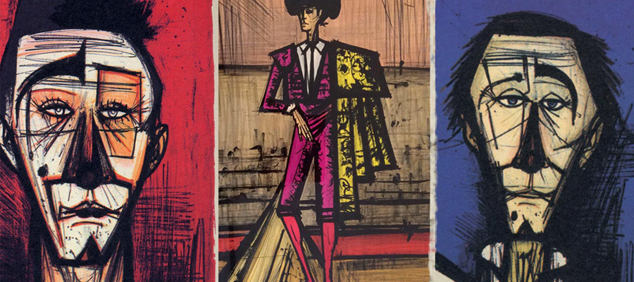 Bernard Buffet à la galerie d’art Michel Estades